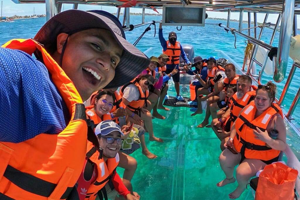 Envatours Transparent Boat ~ Isla Mujeres Net