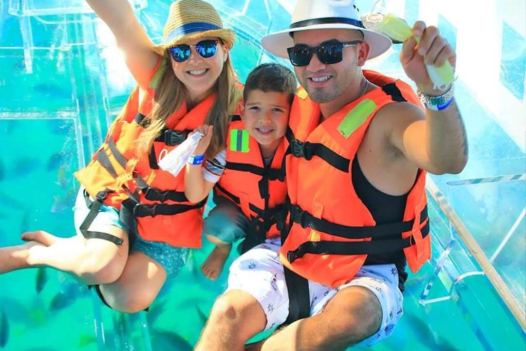 Envatours Transparent Boat ~ Isla Mujeres Net